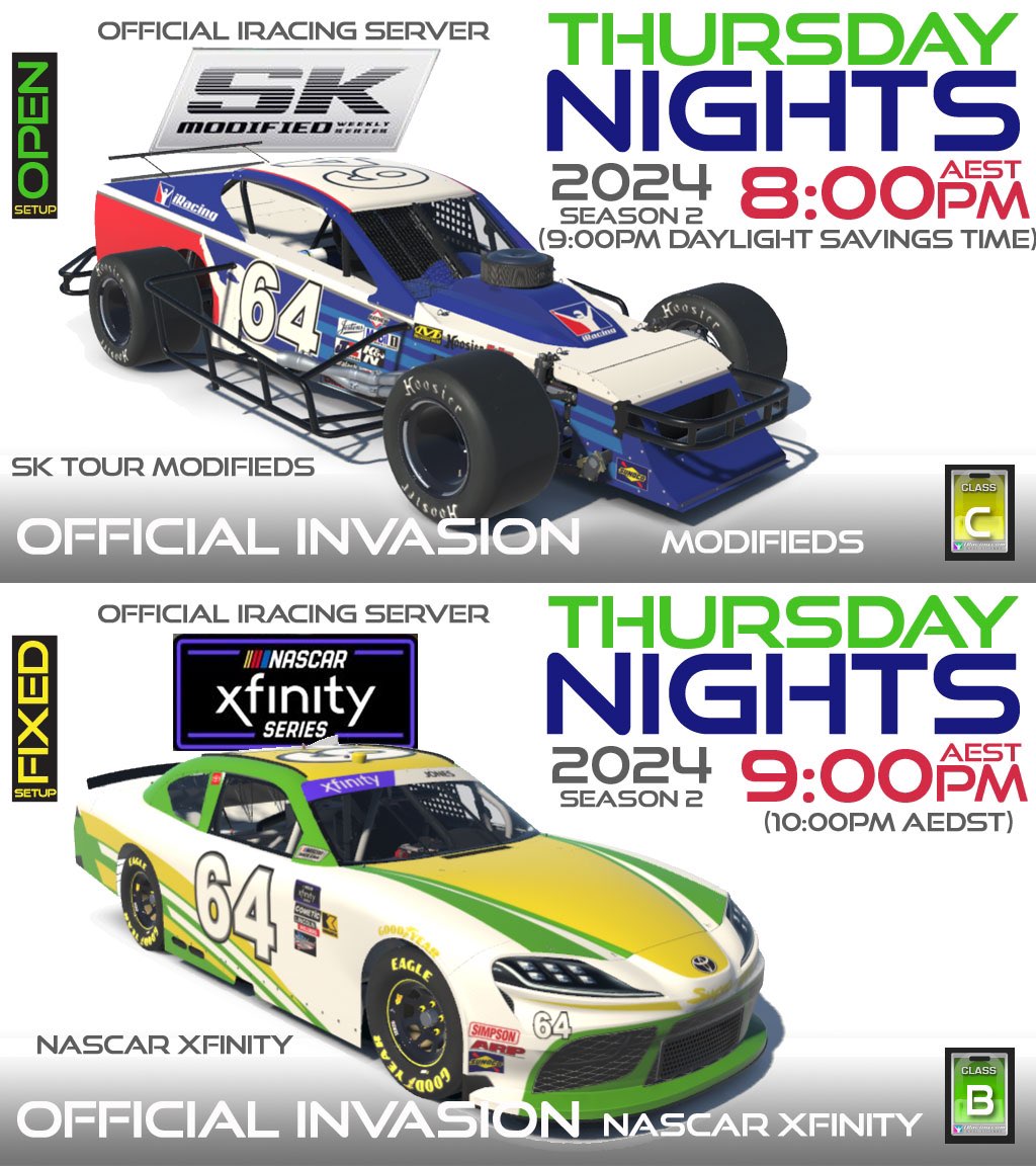 Official Invasion Thursdays - AMF SimRacing Club